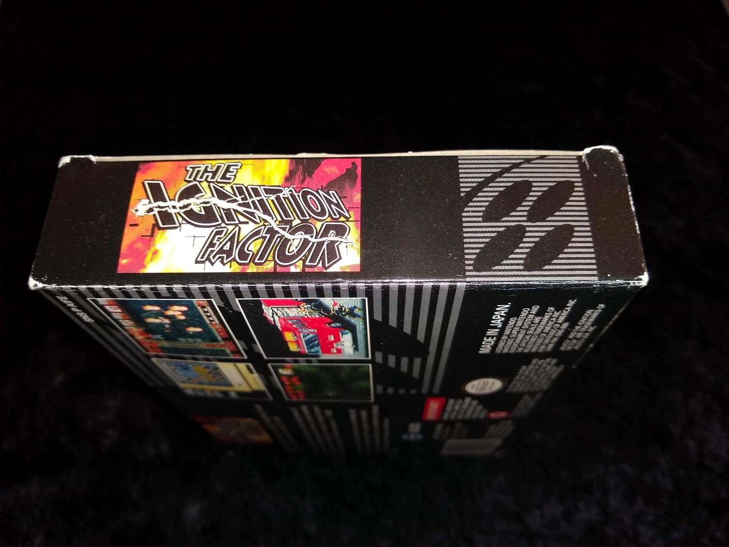 Ignition Factor - SNES Super Nintendo - With Box
