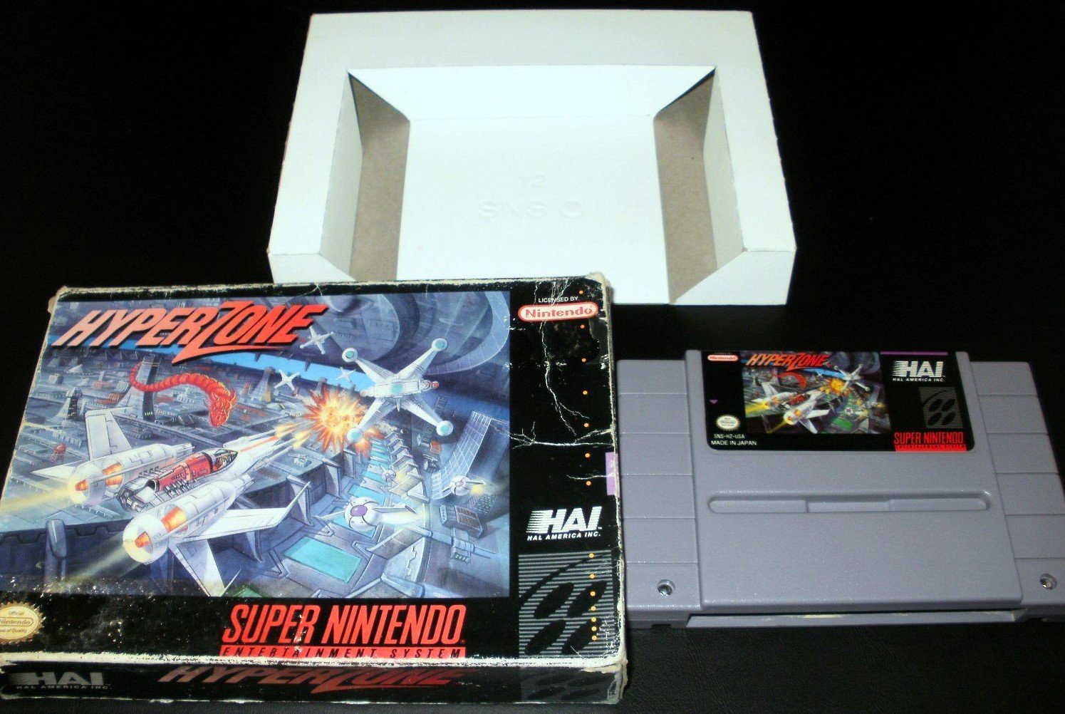 HyperZone - SNES Super Nintendo - With Box