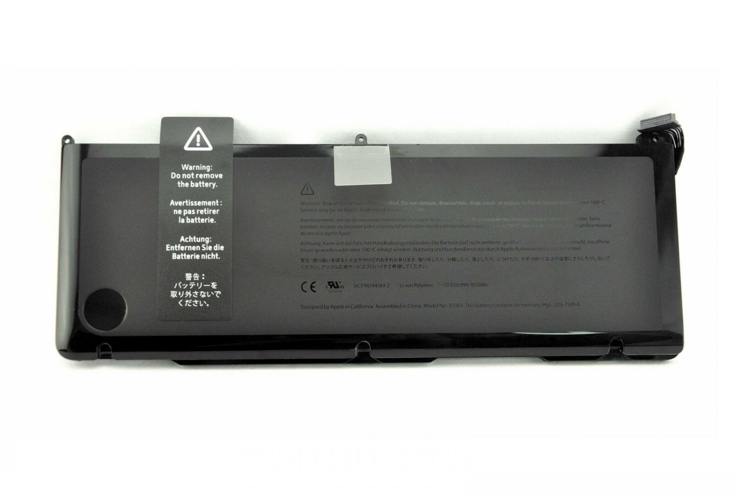 New Genuine A1383 95Wh Battery for Apple MacBook Pro 17" A1297 2011 ...