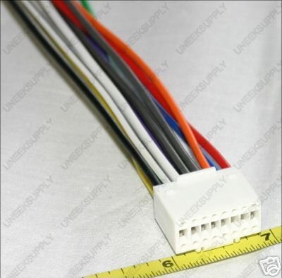 ALPINE WIRE HARNESS PLUG CDA-9847 CDA-9851 CDA-9855