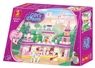 Girl's Dream-Princess Castle B Building Block MISB