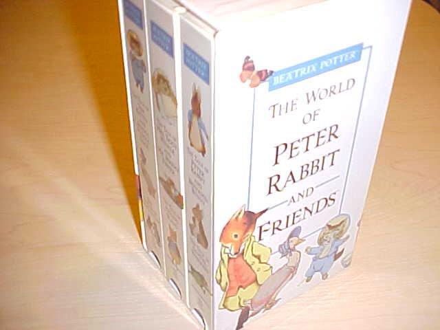 The World of Peter Rabbit and Friends 3 VHS boxed set