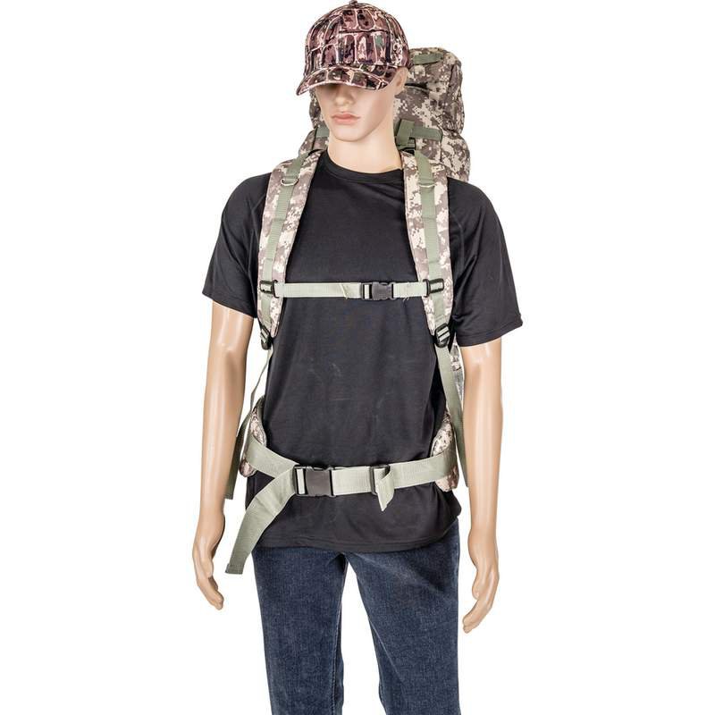 Extreme Pak Camouflage Water-Resistant Mountaineer's Backpack