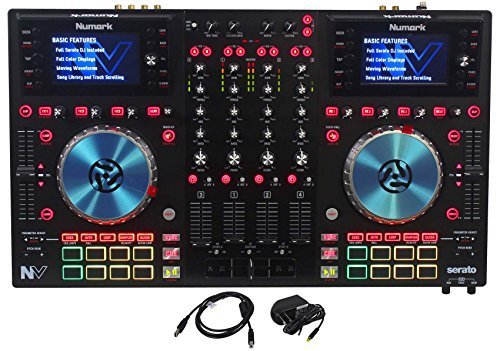 New Numark NV Intelligent Dual Display DJ Controller for Serato DJ - 4 ...