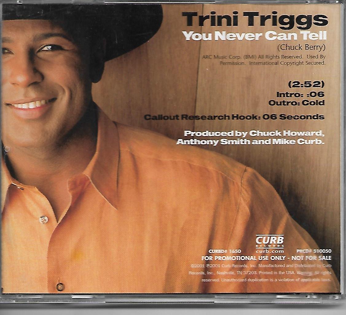 TRINI TRIGGS You Never Can Tell CD SINGLE