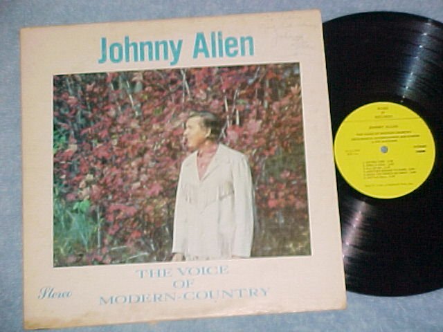 JOHNNY ALLEN-THE VOICE OF MODERN COUNTRY--LP--Autograph