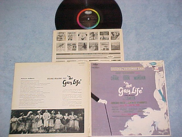 THE GAY LIFE-NM/VG+ 1961 Broadway Soundtrack LP-Capitol