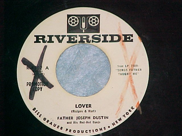 45--FATHER JOSEPH DUSTIN--LOVER--1961--WL Promo--VG++