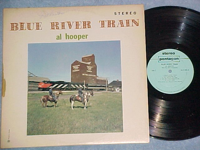 AL HOOPER AND BLUE DIAMONDS--BLUE RIVER TRAIN-Canada LP
