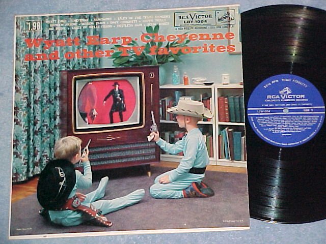 WYATT EARP, CHEYENNE, OTHER TV FAVORITES-NM 1958 Sdk LP