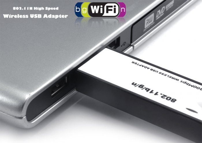 802.11N High Speed Wireless USB Adapter