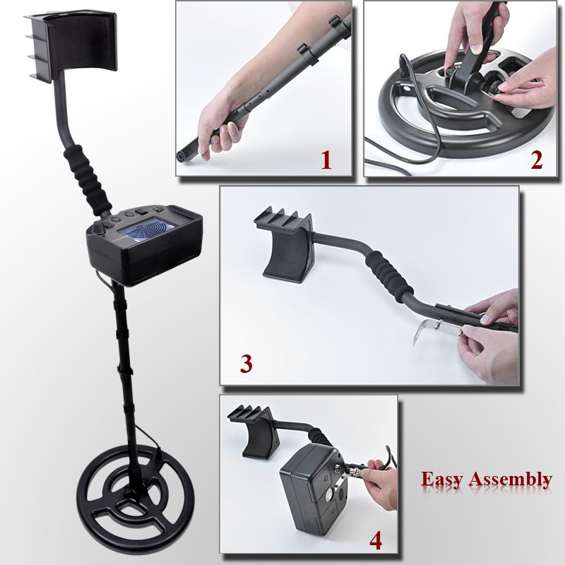 Treasure Hunter Metal Detector Gold Silver Coins Rings