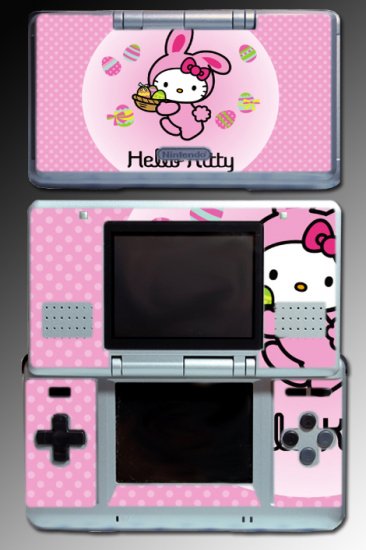 Cute PINK KITTY game girls SKIN COVER 3 for Nintendo DS