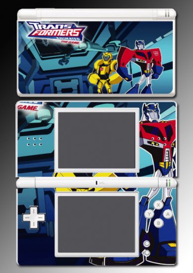 Transformers Animated Autobots SKIN #8 Nintendo DS Lite
