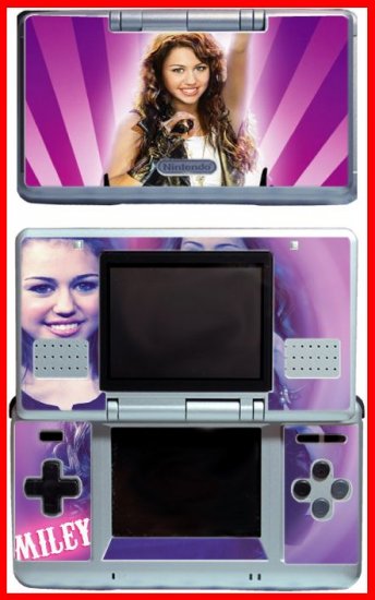 Hannah Montana Miley Cyrus game SKIN 6 for DS Lite