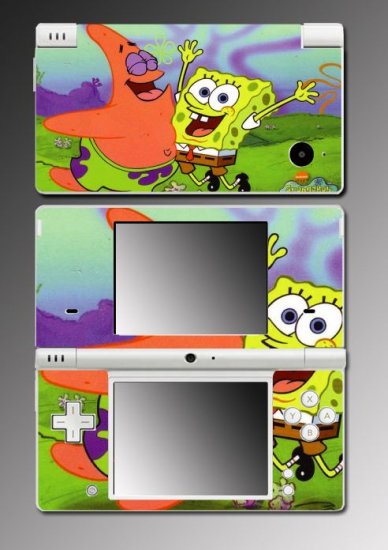 Spongebob Patrick Squarepants game Skin #3 Nintendo DSi