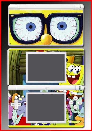 Spongebob Squarepants game SKIN #4 for Nintendo DS Lite