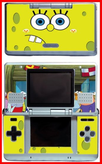 SPONGEBOB SQUAREPANTS GAME SKIN #1 for Nintendo DS