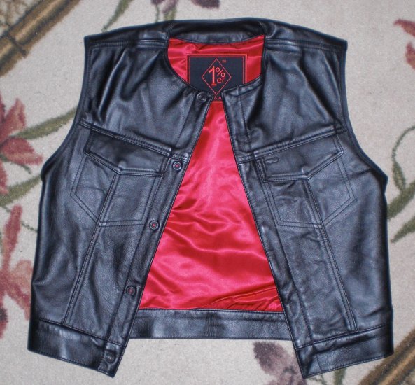 THE REAL BAY AREA COLLAR VESTS THE SONS OF ANARCHY CLUB VEST SOA SAMCRO ...