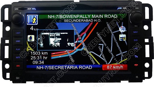GMC DVD players with Digital Touch Screen,GPS,Ipod