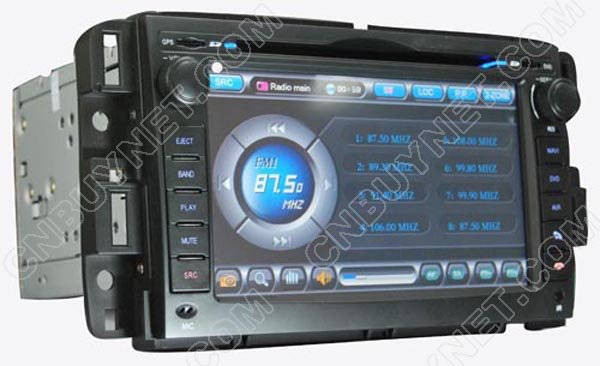 GMC DVD players with Digital Touch Screen,GPS,Ipod
