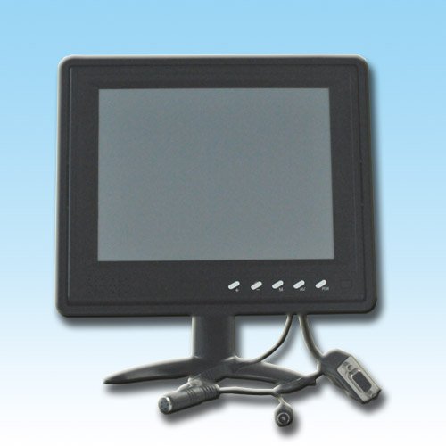 8 inch Stand Car VGA Monitor for Car PC with Digital Touchscreen