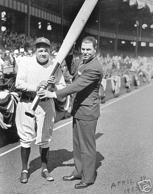 YANKEE STADIUM HOSTS BABE RUTH & JACK DEMPSEY