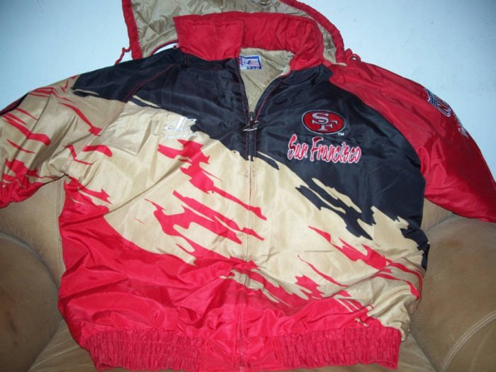 SF 49ers Logo Athletic Authentic Proline Jacket