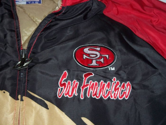 SF 49ers Logo Athletic Authentic Proline Jacket
