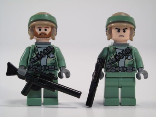 LEGO STAR WARS MINIFIGS 2 REBEL COMMANDO FROM SET 8038