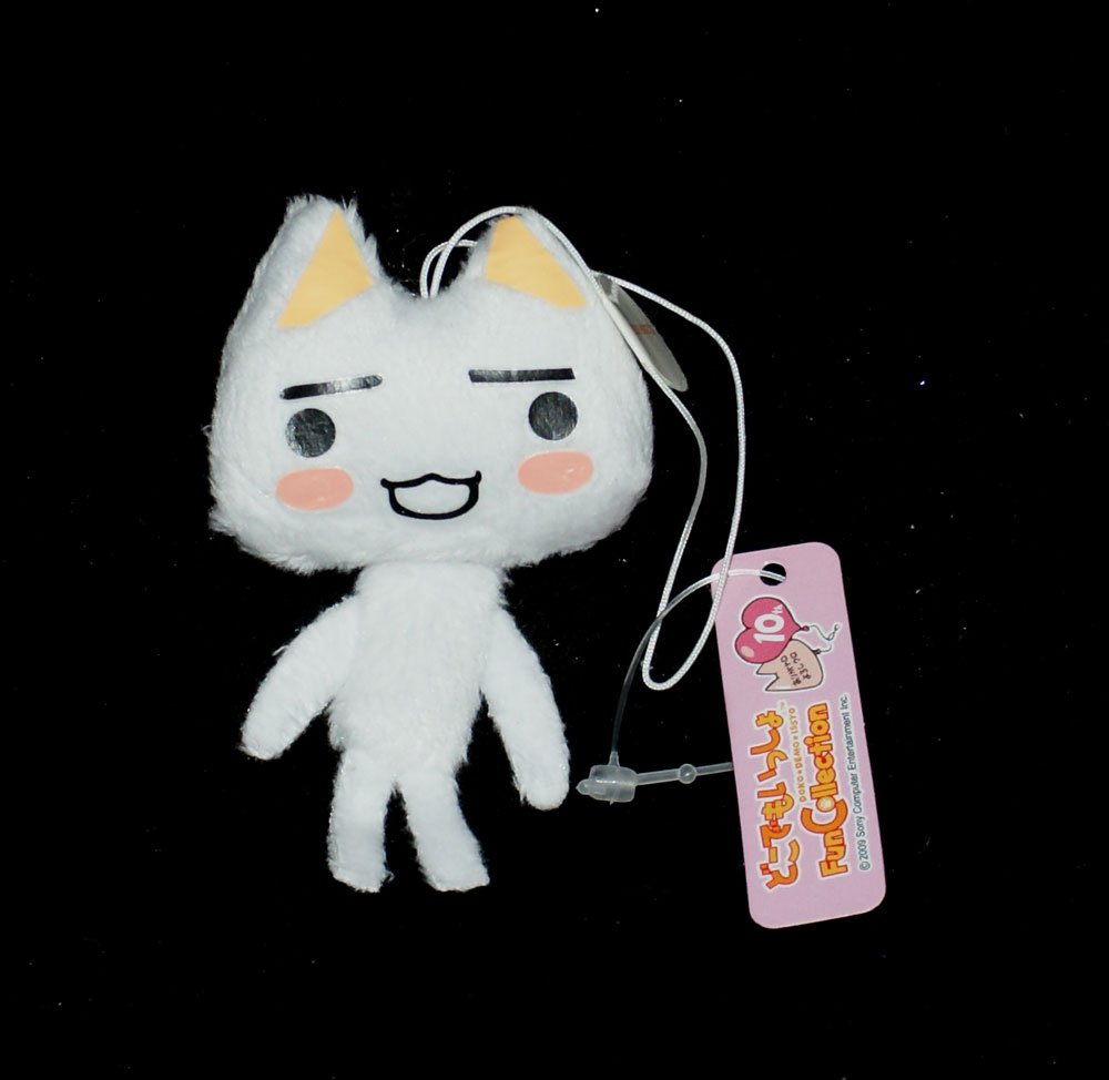 Doko Demo Issyo Sony Cat - Toro Plush Doll Cell Charm - 10th ...