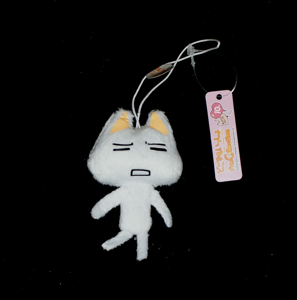 Doko Demo Issyo Sony Cat - Toro Plush Doll Cell Charm - 10th ...