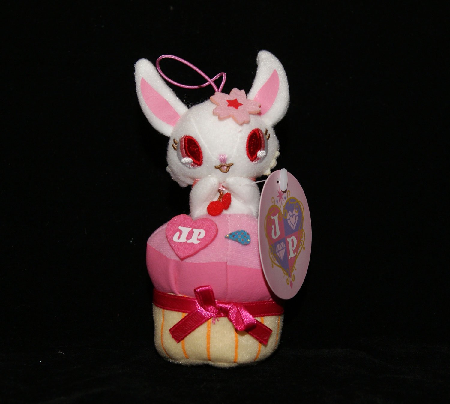 Sanrio Jewelpet Plush Doll Cell Charm - Ruby Japanese Hare Courage ...