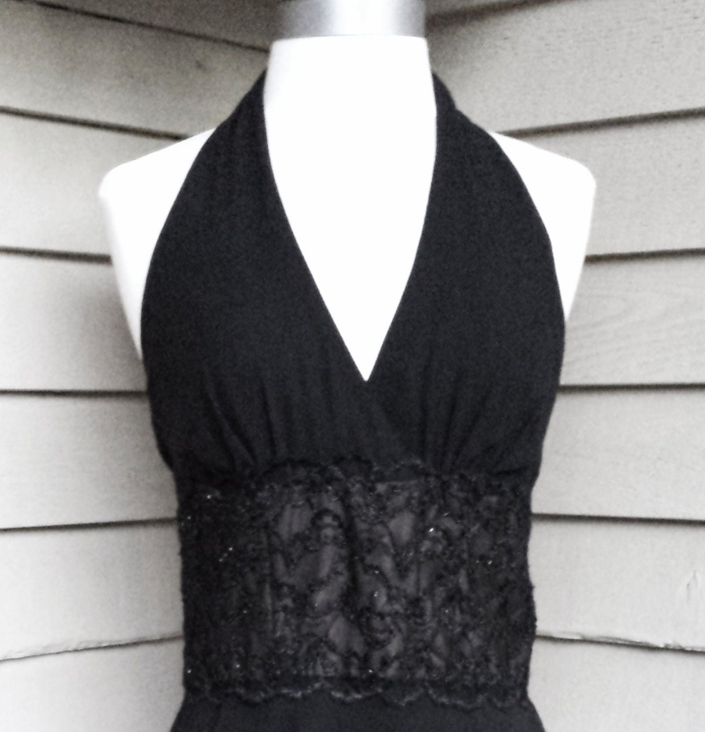Scarlett little Black Halter Top Dress Size 6