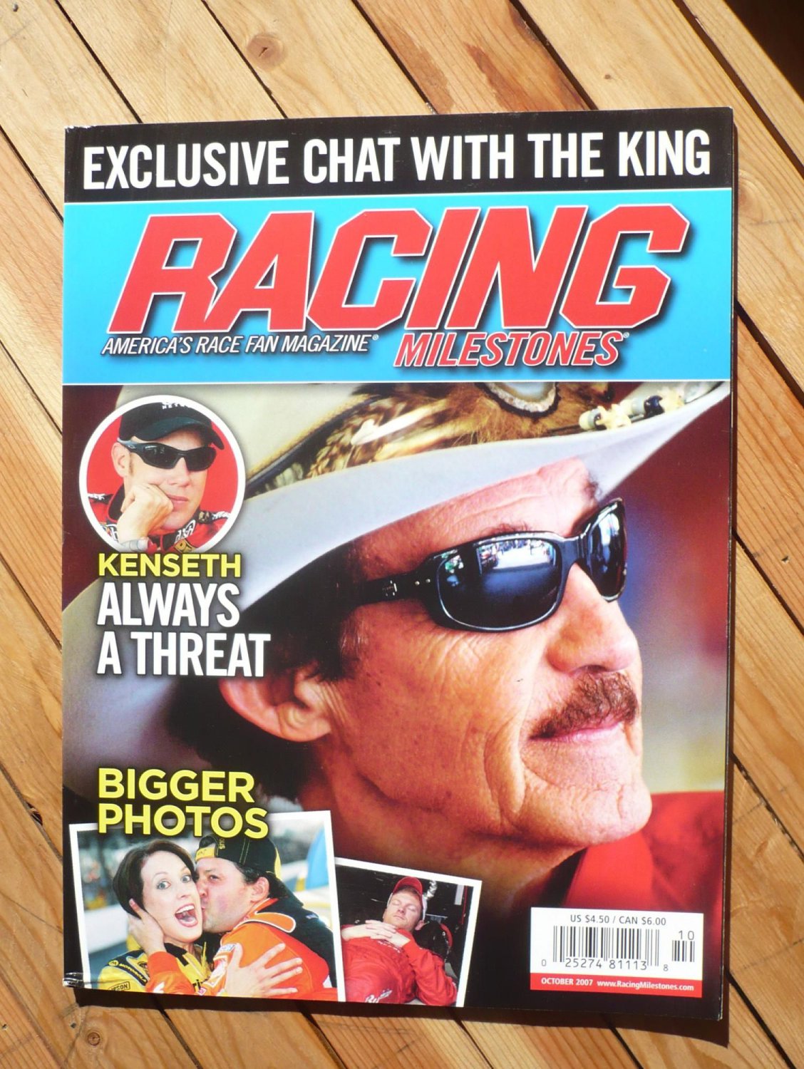 RACING MILESTONES magazine : October 2007