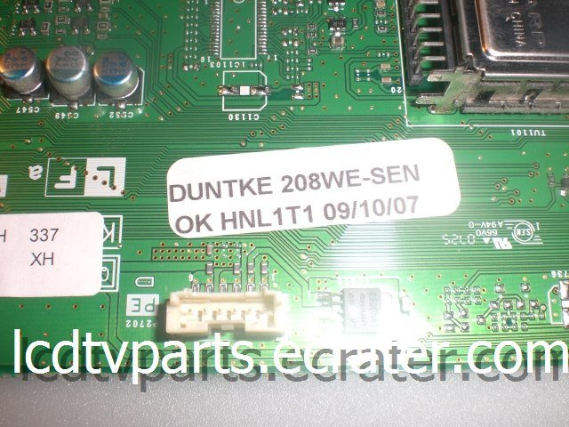 KE208, QPWBNE208WJZZ, DUNTKE208FM01H, DUNTKE 208WE-SEN, Tuner Board for ...