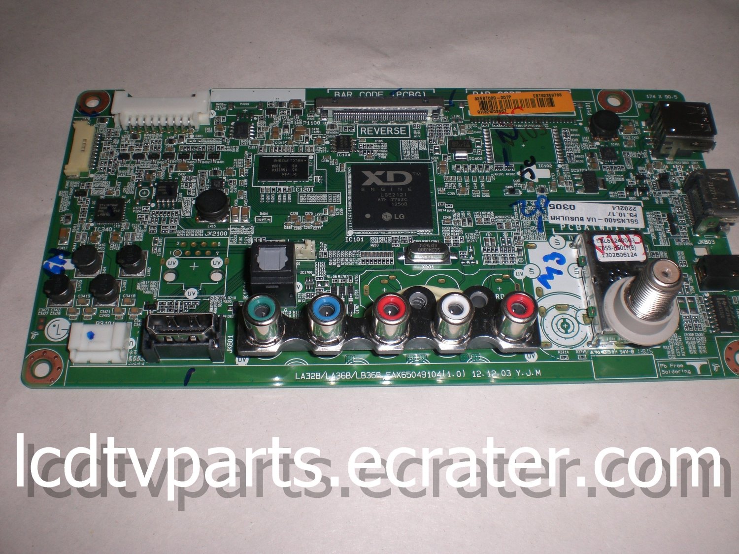 EAX65049104(1.0), EBT62359788, Main Board for LG 55LN5400