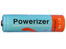 Powerizer - 4 Pack AA Batteries - Rechargeable NiMH