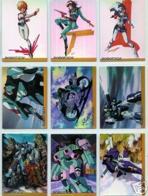 ROBOTECH Holo Foil CARDS complete sets Macross comics