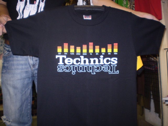 Cool T-Shirts Technics logo shirt