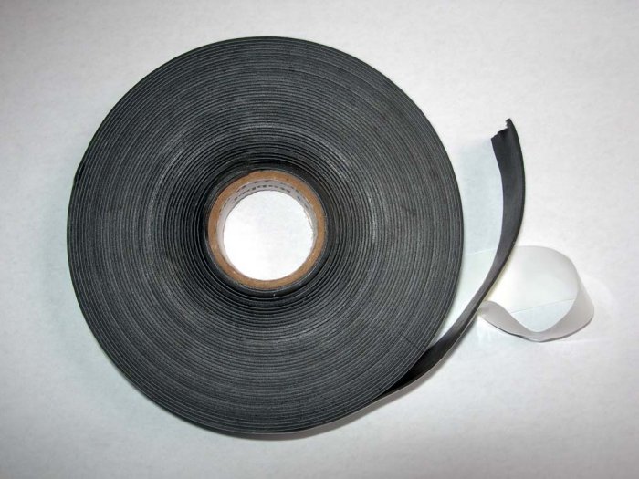 Self-fusing electrical tape