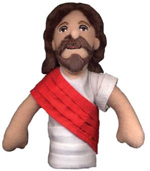 JESUS CHRIST finger puppet NEW doll Fridge MAGNET plush
