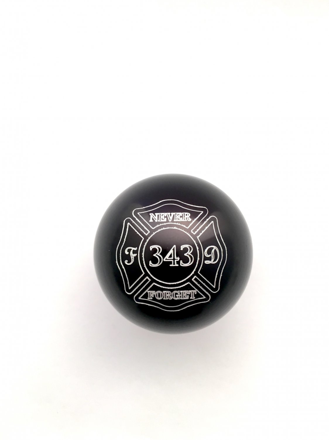 FIRE FIGHTER GEAR SHIFT SHIFTER KNOB UNIVERSAL FIT NEVER FORGET911