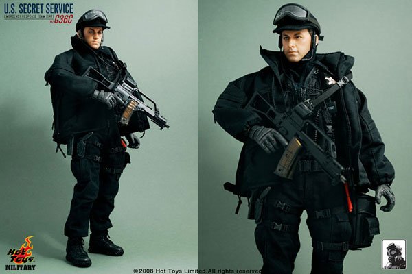 Hot Toys US Secret Service-Emergency Response Team (ERT) w/G36C