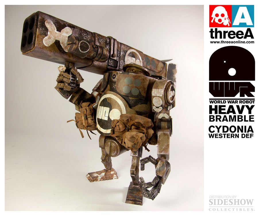 ThreeA WWR Heavy Bramble: Cydonia Western Def. Figure