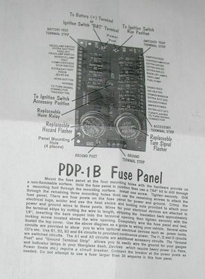 Centech Wiring PDP-1B Fuse Panel for Hot Rods and Customs rat 32 34 36 ...