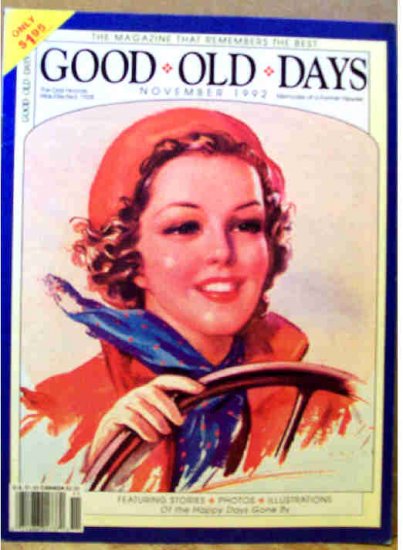 GOOD OLD DAYS MAGAZINE NOV 1992