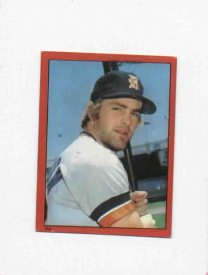 1982 Topps Sticker Kirk Gibson Detroit Tigers