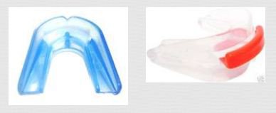 x 2 Double Layer Stop Night Teeth Grinding Sleep Aids Mouth Guards ...