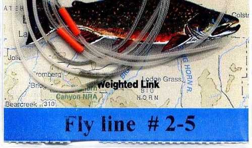 Climax Weighted Sink Leader Loops For 2-5wt Fly Line